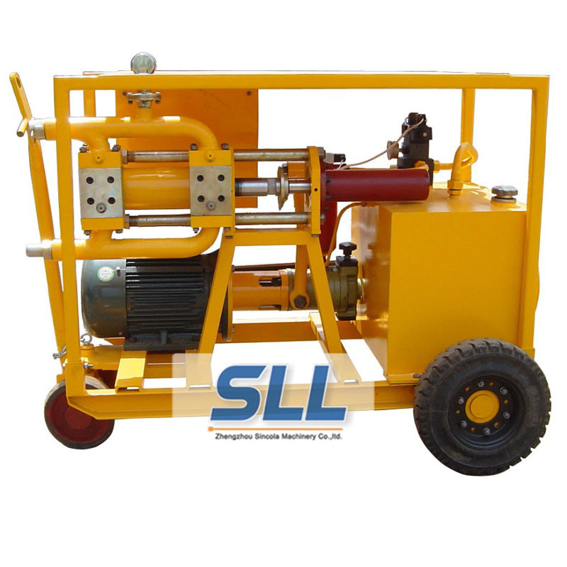 Full Hydraulic High Pressure Cement Injection Grouting Pump 70L/Min ...