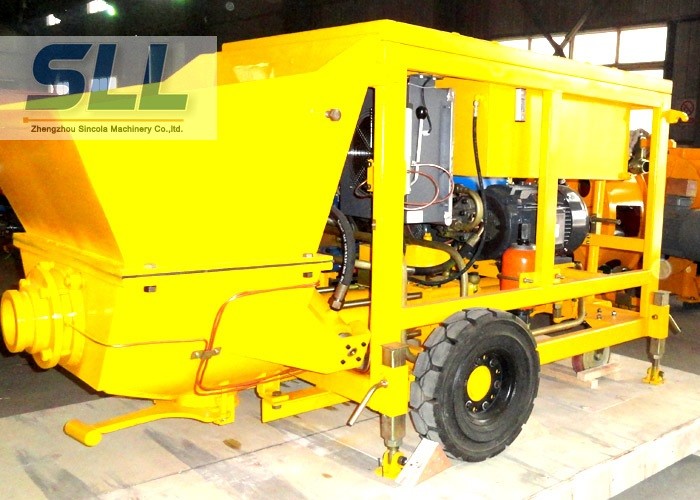 Widely Application Tunnel Wet Shotcrete Machine With 25 Mm Max Aggregate