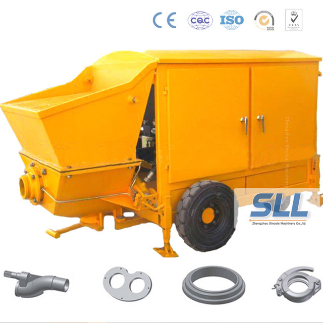 5 MPa Pressure Wet Shotcrete Machine 7m3/H Concrete Spray Injection Pump