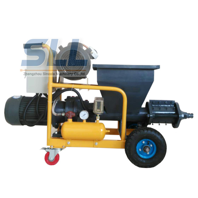 Multifunction Robot Mortar Spray Plaster Machine / Wall Plastering ...